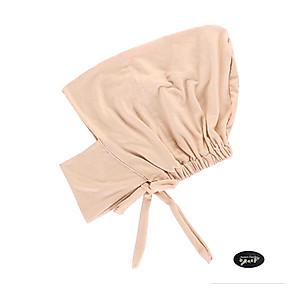 Solid color 3- pack full cover inner hijab cap. Under scarf cap for Muslim women. Coffee, black and blue color inner hijab cap…