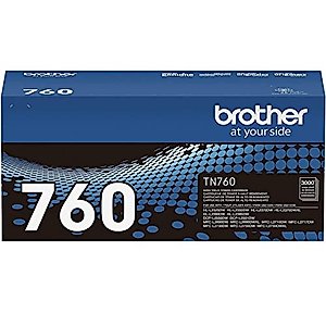 TN760 Toner Cartridge Replacement for Brother TN760 High Yield Black Toner,1 Pack
