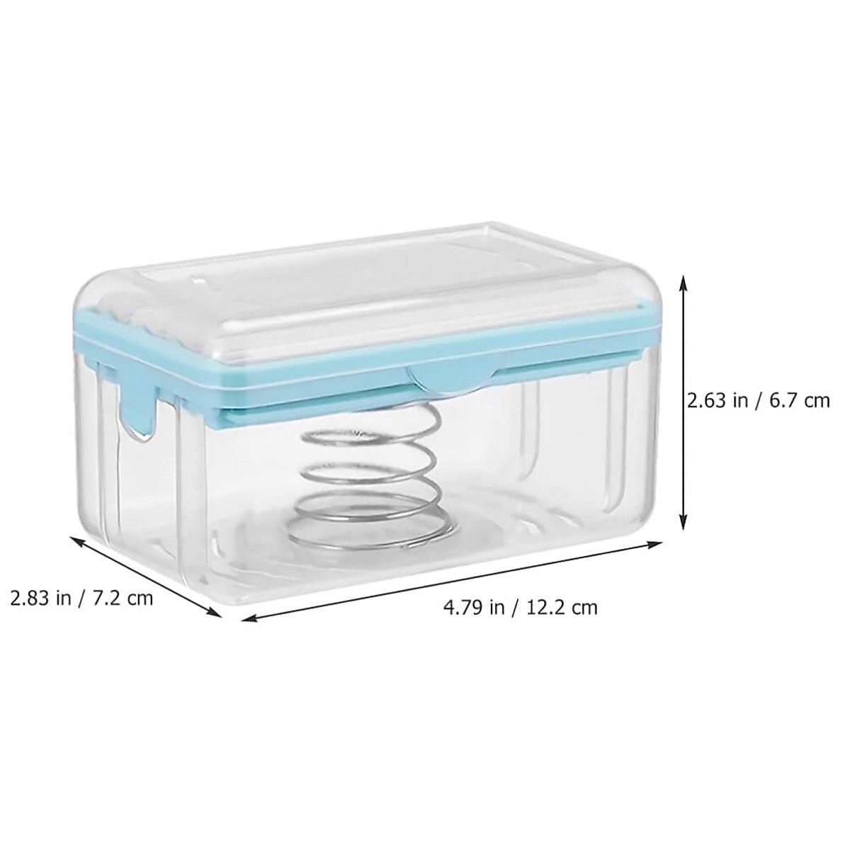 Cabilock 3pcs Box Soap Dish Foaming Holder Soap Foaming Case Soap Drainer Soap Foaming Tool Soap Container Foaming Soap Dish Soap Dishes for Bar Soap Household Soap Holder Travel Pp