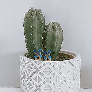 ARTIBETTER 20Pcs Miniature Windmill Figurines Fairy Garden House Mini Resin House Flower Pot Plant Home Decor Bonsai Micro Landscape Figurines Ornament