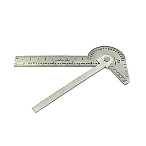 Multi Purpose Protractor Square Rule Centre Finder Drill Point Gauge Hand Tools