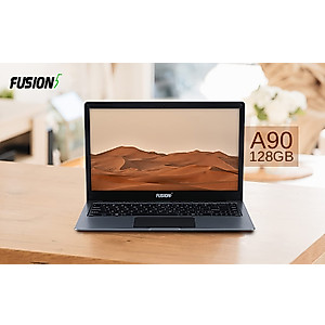 Fusion5 14.1 Inch A90B+ Pro 128GB Windows 10 Laptop - Windows 11 Compatible, 4GB RAM, 128GB Storage, Full HD IPS, Bluetooth, Dual Band WiFi Laptop, USB 3.0, Expandable Storage (128GB)