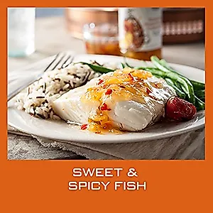 Robert Rothschild Farm Roasted Pineapple & Habanero Gourmet Glaze and Finishing Sauce – Sweet and Spicy Marinade, Glaze or Dip – 40 Oz (Pack of 2)