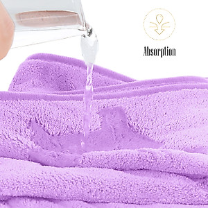 CORAL DOCK 3 Pack Baby Hooded Bath Towel Sets, Ultra Absorbent Baby Essentials Item for Newborn Boy Girl, Baby Bath Shower Towel Gifts for Infant and Toddler - Cute Pink Starry Sky