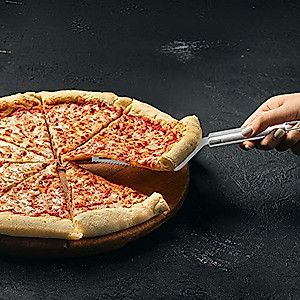 Pie Server Spatula and Cake Cutter Slicer, Stainless Steel Set - Kitchen Essentials for Cutting & Serving Desserts, Brownies, Lasagna