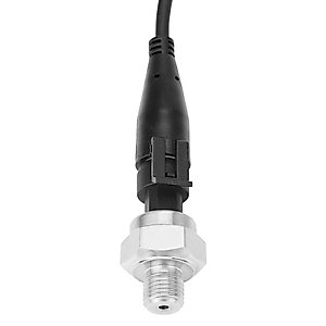 G1/4" Pressure Transducer Sensor Input 5V Output 0.5-4.5V / 0-5V Accuracy Analog Sensor Output for Water Gas Oil(0-150PSI)