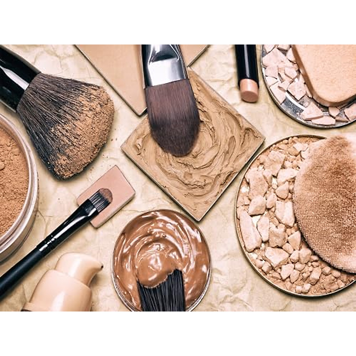 2 Ounce Aluminum Tin Jar Refillable Containers 60 ml Aluminum Screw Lid Round Tin Container Bottle for Cosmetic, Lip Balm, Cream, 20 Pcs Rose Gold