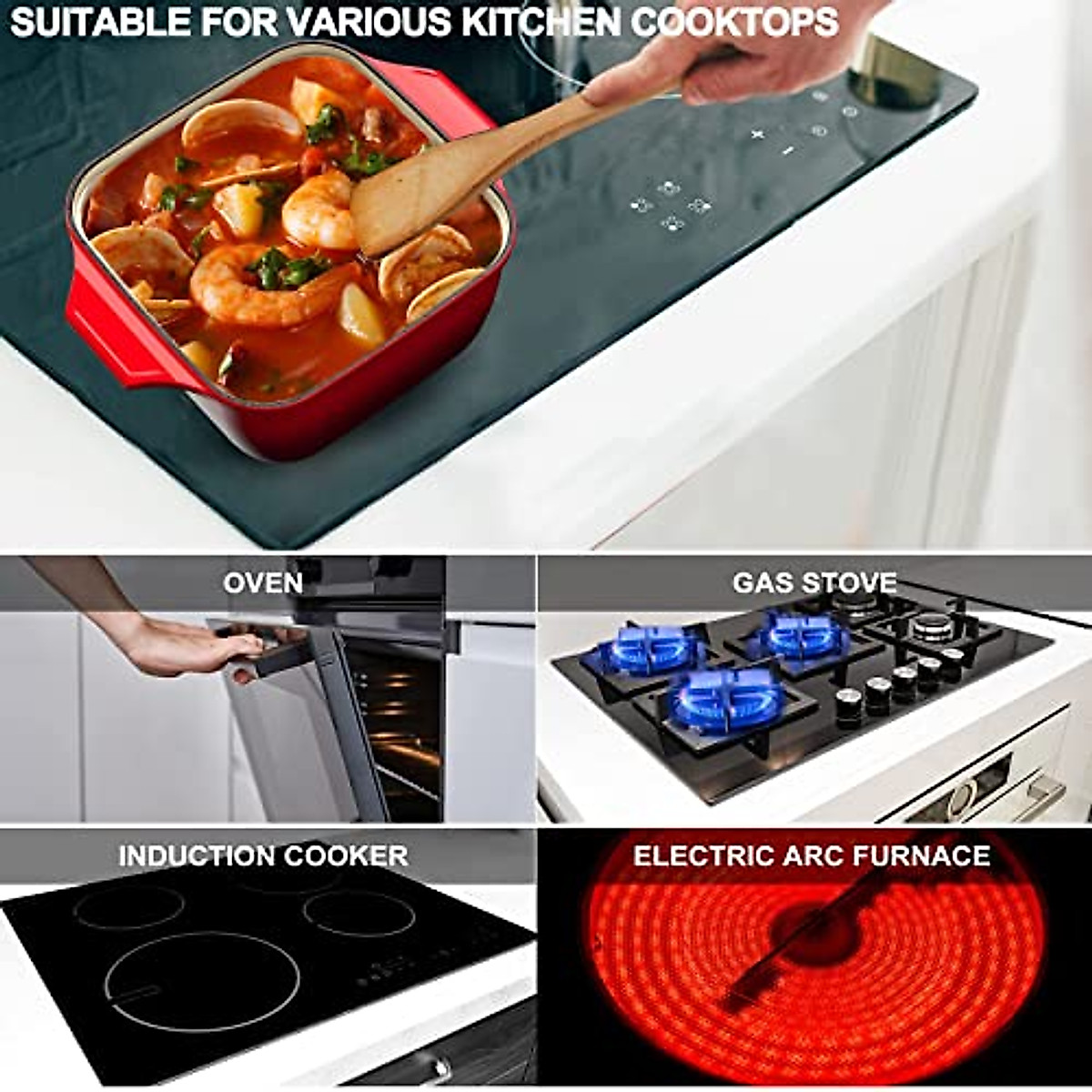 Dutch Oven, imarku 3.5 Quart Enameled Cast Iron Dutch Oven Pot with Lid for Braising, Broiling, Frying, Bread Baking, Roast Turkey, Oven Safe Up To 550°F, Enamel Coating, Nonstick Easy to Clean (3.5QT, RED)