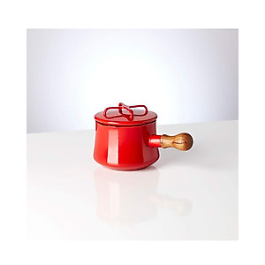 DANSK Red Kobenstyle Chili 1 Qt. Saucepan, 2.35 LB