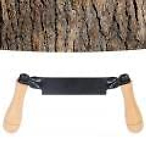 BeaverCraft Draw Knife Straight Draw Knife for Woodworking Hand Tool (8in)