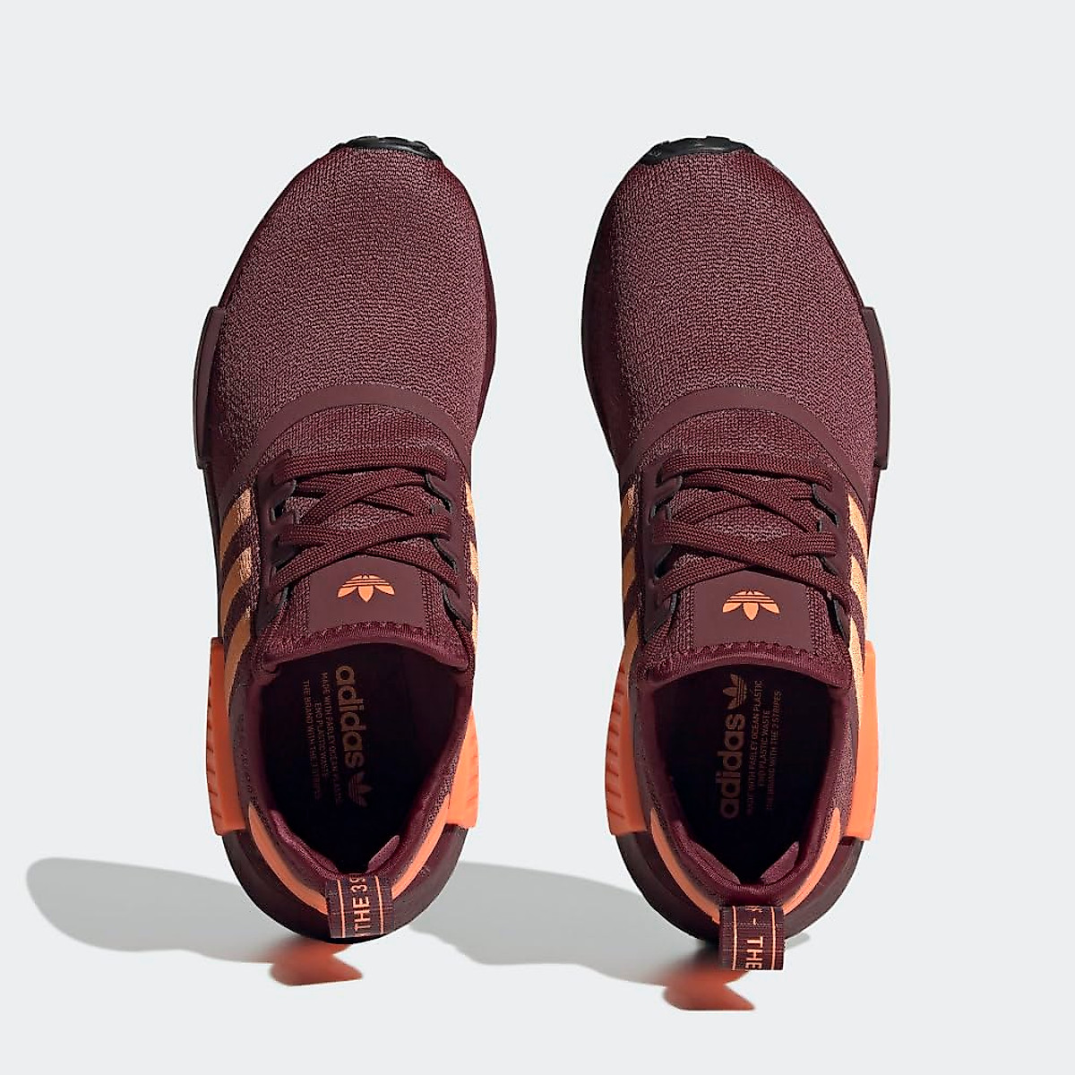 adidas NMD_R1 Shoes Women's, Burgundy, Size 8