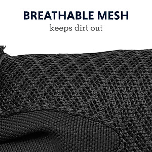 Ruffwear, Grip Trex Dog Boots, Outdoor Booties with Rubber Soles for Hiking and Running, Obsidian Black, 2.0 in (2 Boots)