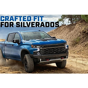 AntennaMastsRus Short Rubber Antenna fits Chevrolet Silverado 1500 (2006-2025), The Original 6 3/4", Car Wash Proof, Durable EPDM Rubber, Internal Copper Coil for Enhanced Reception