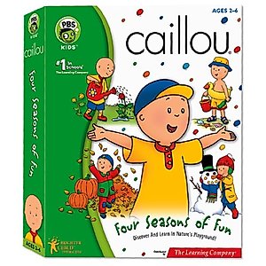 Caillou Four Seasons of Fun - PC/Mac