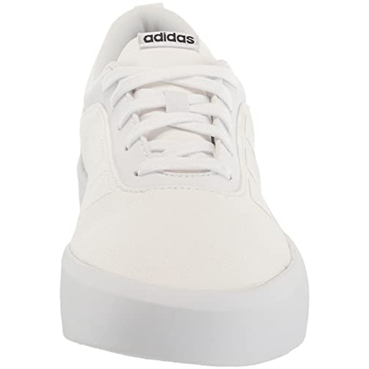 adidas Women's FUTUREVULC Skate Shoe, White/White/Black, 9