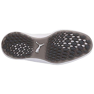 PUMA mens Ignite Fasten8 Golf Shoe, Quiet Shade-gold-puma Black, 10 US