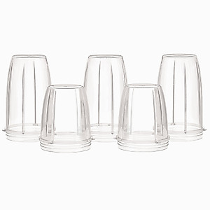 BELLA (13984) 15 Piece Rocket Extract PRO Power Blender Set, Stainless Steel