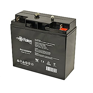 Raion Power 12V 22Ah Replacement AGM Battery for Truck PAC ES1240 Replacement Battery for ES8000-2 Pack