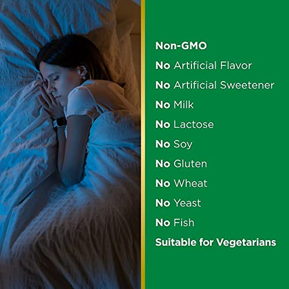 Nature’s Bounty 10 mg Melatonin Gummy, 100% Drug Free Sleep Supplement, 10 mg, Blueberry, 140 Ct