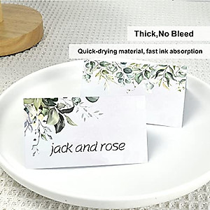 135 Pack place cards with Watercolor pattern Seating Place Cards for table setting table Weddings,Banquets,Dinner Parties,Name Cards(3 styles)