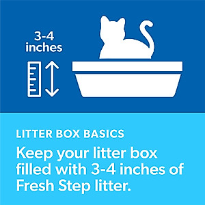 Fresh Step Multi-Cat Litter, Scented with Febreze, 25 Lb