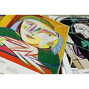 Beautiful Art Postcards set of 30 Post card of Pablo Picasso variety pack Famous Painting Scenery,4 x 6 Inches