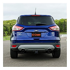 CURT 121113 Class 2 Trailer Hitch with Ball Mount, 1-1/4-Inch Receiver, Compatible with Select Ford Escape