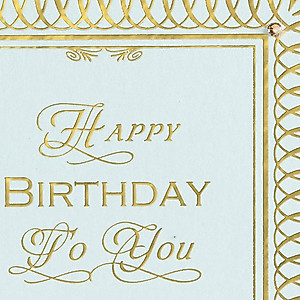NIQUEA.D Happy Birthday Card, Classic Birthday (NB-0224)