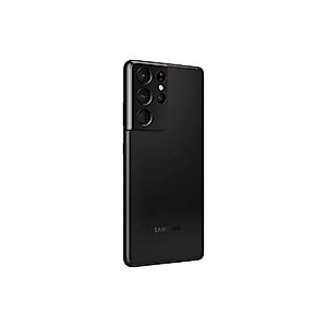 Samsung Galaxy S21 Ultra 5G SM-G998B/DS 256GB 12GB RAM Factory Unlocked (GSM Only | No CDMA - not Compatible with Verizon/Sprint) International Version - Phantom Black
