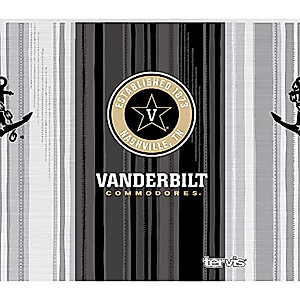 Tervis Vanderbilt University Commodores All in Triple Walled Insulated Tumbler, 24oz Wide Mouth Bottle, Stainless Steel