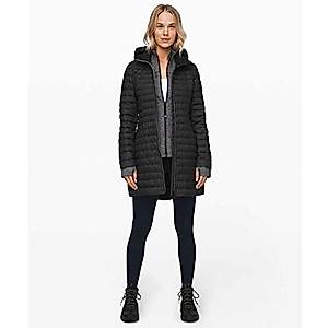 LULULEMON Pack it Down Jacket Long Sz 4 (Black)