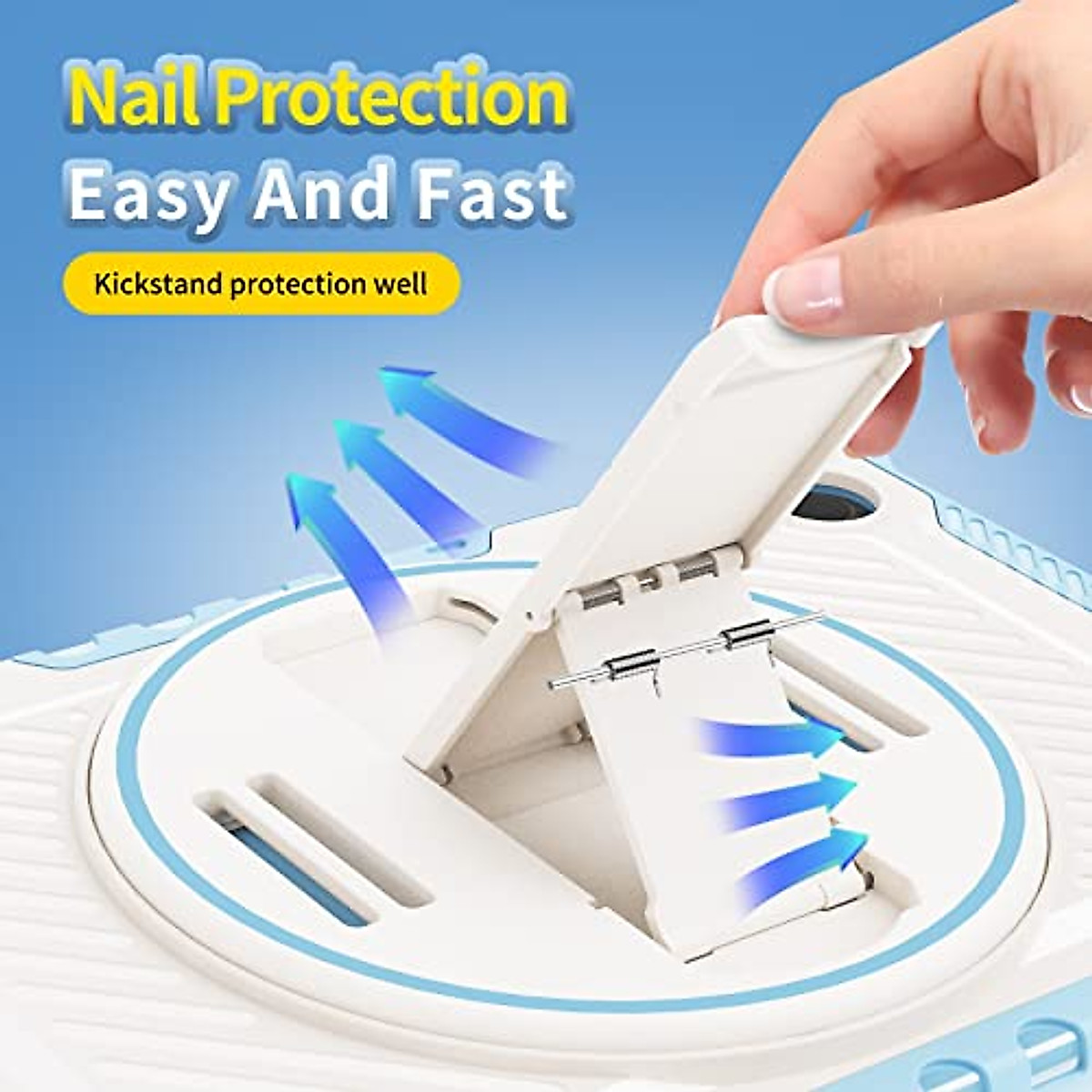 Tablet PC Case Shockproof Kids Case Compatible with Samsung Galaxy Tab A8 10.5" X200/X205(2021),360 Degree Rotating Hand Strap Heavy Duty Rugged Cover,Protective Cover Drop-Proof [Kickstand]+[Shoulder