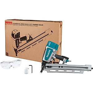 Makita AN924-R 21-Degree Full Round Head 3-1/2 in. Framing Nailer (Renewed)
