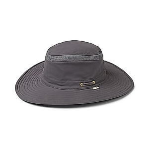 Tilley T4MO-1 Unisex Hiker's Hat (Grey, 7 3/8)