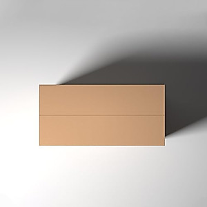 CLIPOP Modern Nightstand, LED Night Stand with 2 High Gloss Chest of Drawers, Bedside Table Cabinet with Remote Control Light, Wood Matte Nightstand 20.6" Tall Bedroom Furniture, White