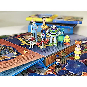 Disney / Pixar Toy Story 4 My Busy Books - Storybook, 10 figurines, playmat