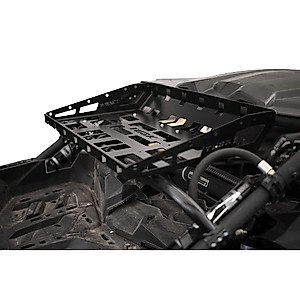 Tusk UTV Rear Bumper, Cargo Rack, and Spare Tire Carrier Compatible with Can-Am Maverick X3 Turbo 64 Inch 2018-2020