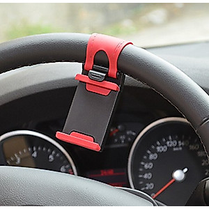 JessicaAlba Car Steering Wheel Mount Holder Rubber Band For iPhone iPod MP4 GPS Accessories
