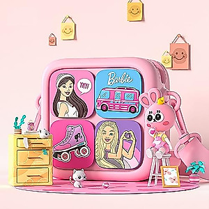 Pink Cute Satchel Bag for Women Pink Hobo Bag Cute Shoulder Bag Crossbody Bag Handbag for Pink Party Accessories (1-Barbie)