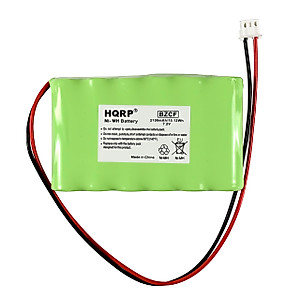 HQRP 2100mAh High Capacity Backup Battery сompatible with ADT 300-03866 LYNXRCHKIT-SHA Replacement
