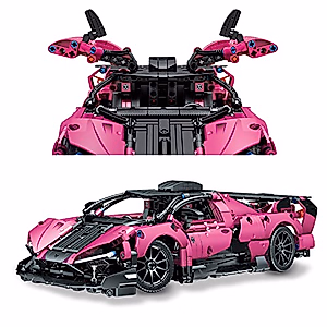 Sowide Super car Building Blocks and Construction Toy, Construction Toy Building Set for Kids Adults, Collectible Model Car Kits, 1:14 Scale Super Car Model Building Sets(1317 Pieces)