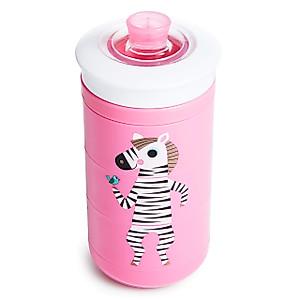 Munchkin® Twisty™ Mix & Match Animals Bite Proof Sippy Cup, 9 Ounce, Pink