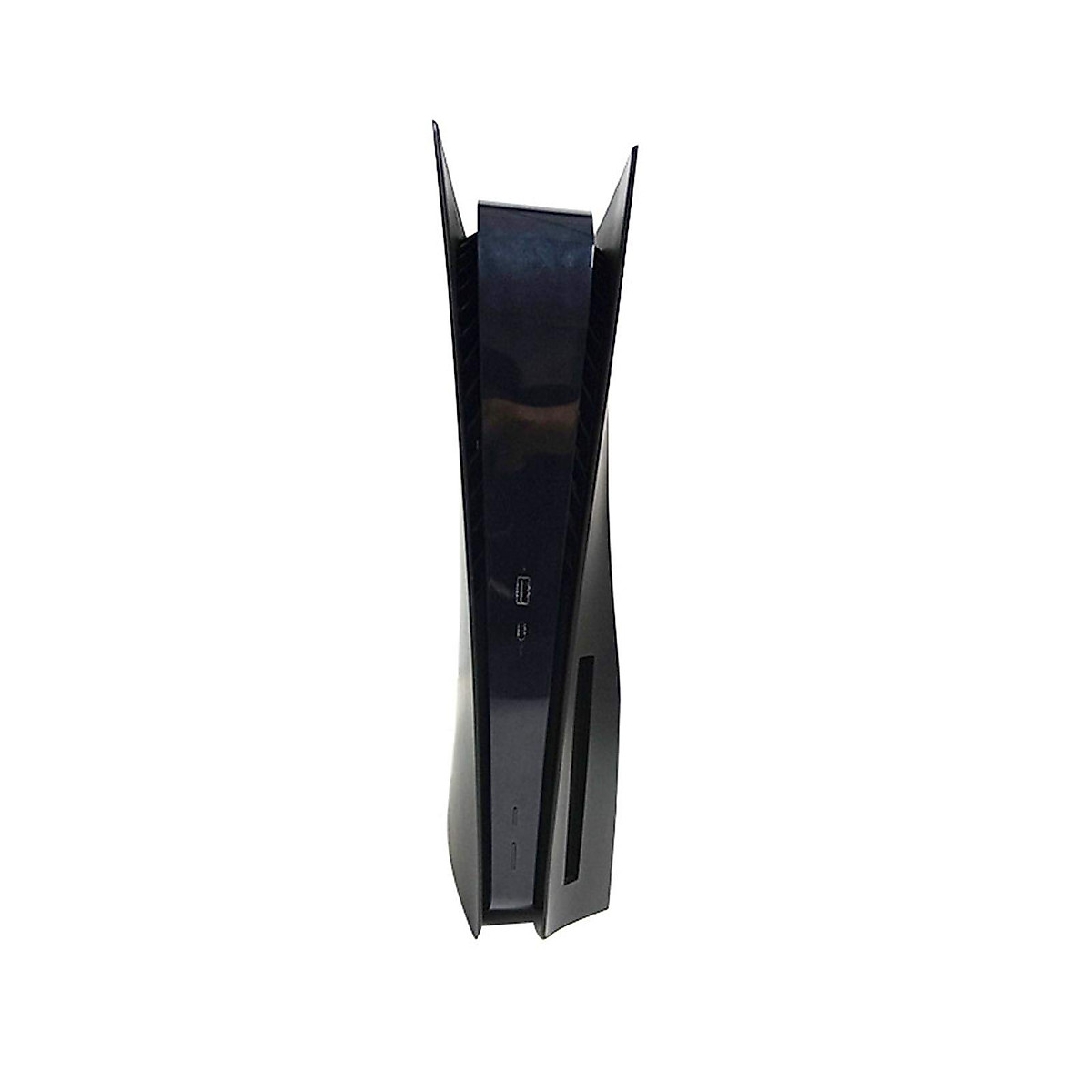 Greatideal PS5 Console Cover Replacement ABS Plastic Protective Shell, Anti-Scratch Dustproof Accessories, Compatible Devices: Video Game Console, Form Factor: Cover, Black