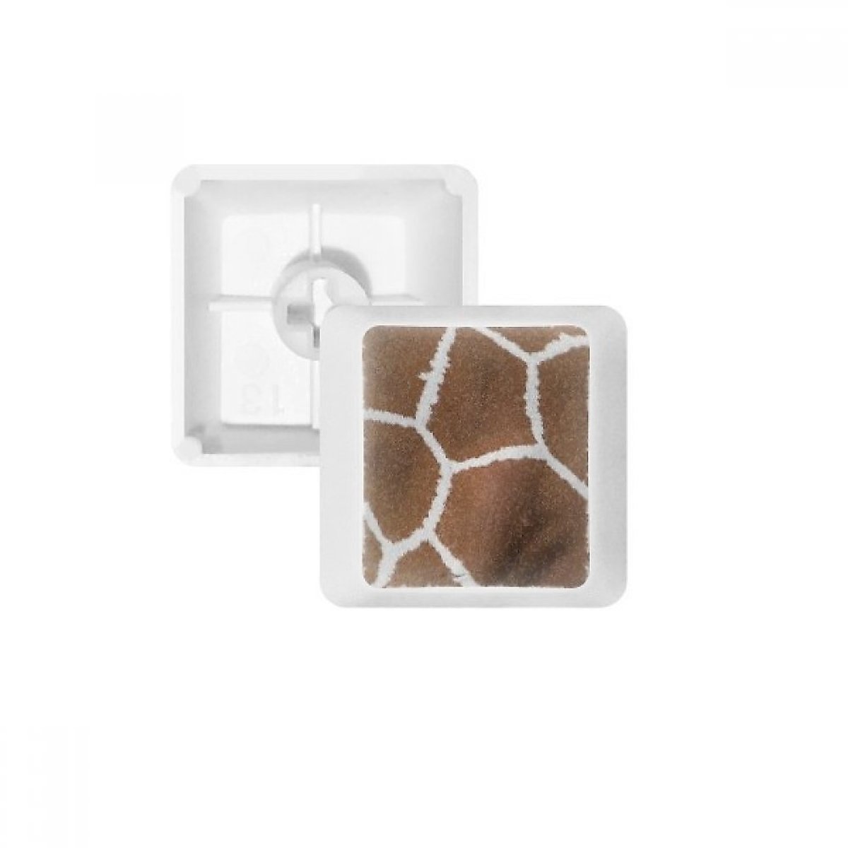 DIYthinker Giraffe Feather Abstract Design Keycap Mechanical Keyboard PBT Gaming Upgrade Kit