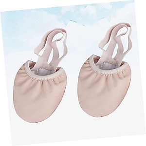 GLEAVI 1 Pair Lyrical Ballet Shoe Womens Dance Shoes Women Dance Shoes Thong Liners for Women Ballet Shoes Soft Ballet Shoes Dance Foot Thongs Dance Forefoot Sock Paw Yoga Women's