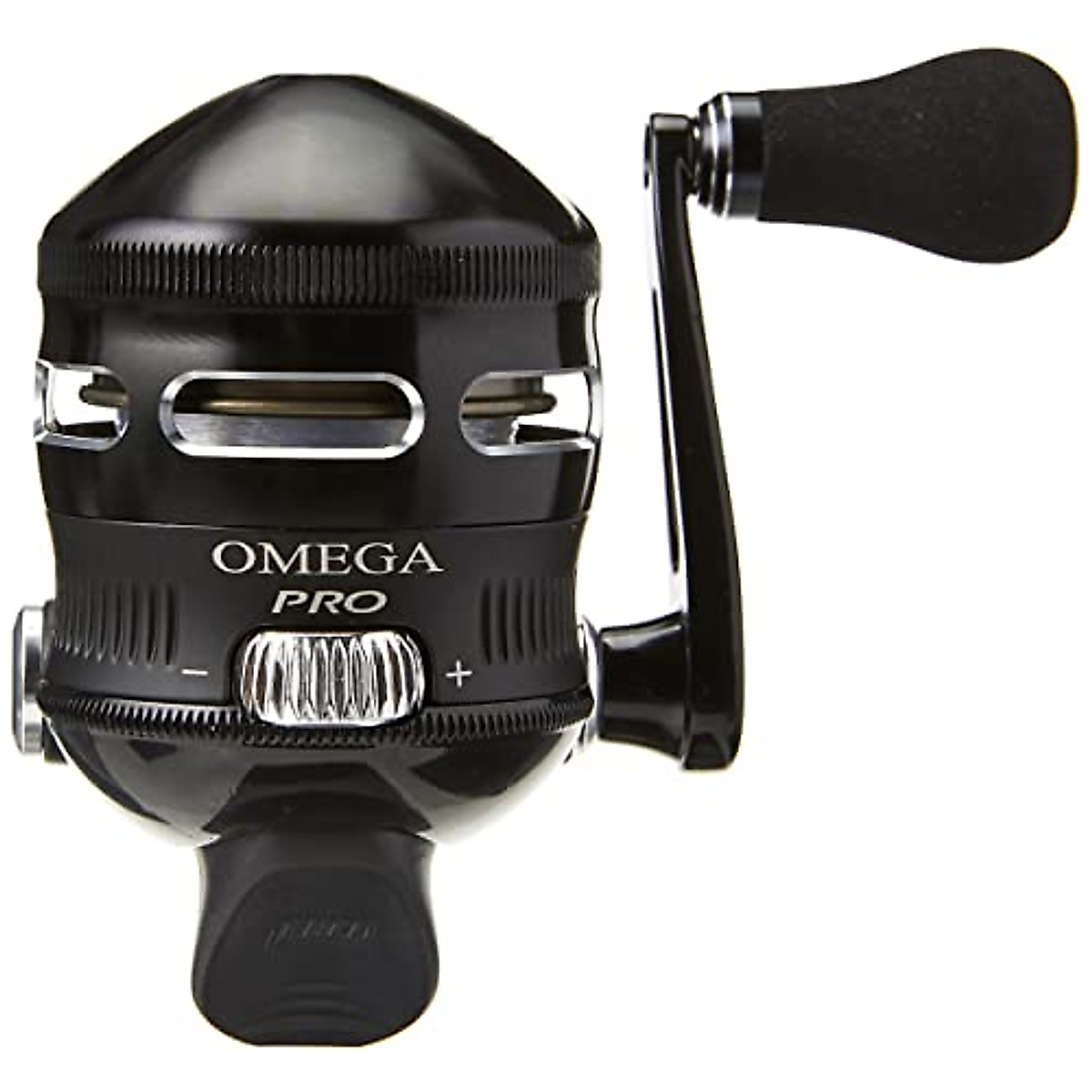 Zebco OMEGA PRO 3SZ SC REEL 10#, Size 30, Black