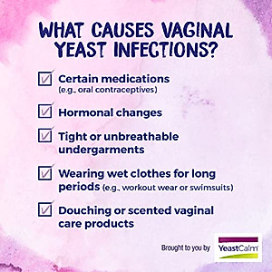 Boiron YeastCalm Homeopathic Suppositories for Yeast Infections, Burning, Discharge, and Minor Vaginal Itching - 7 Count