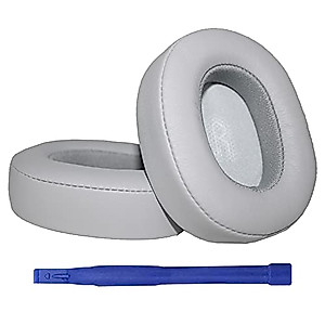 Adhiper Earpads Replacement Earmuffs Ear Pads Compatible with JBL E55BT Headphones（Grey）