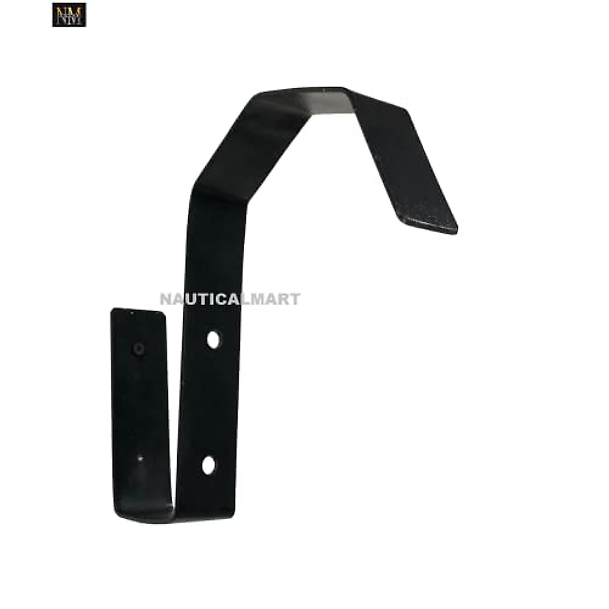 Side View Helmet Wall Black Display Rack