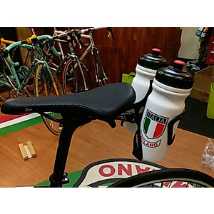 Stand Water Bottle Cage Holder of Saddle with 2 Bottles and 2 Cages Iron Man